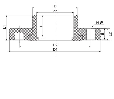 UPVC Van Stone Flange – Industrial PVC/UPVC/CPVC/PPH/FRP Pipeline Pipes ...