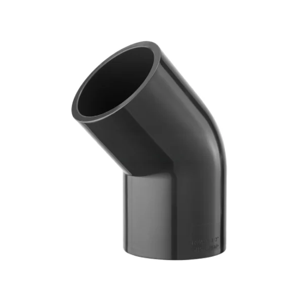 UPVC 45 ° Elbow JIS – Industrial PVC/UPVC/CPVC/PPH/FRP Pipeline Pipes ...